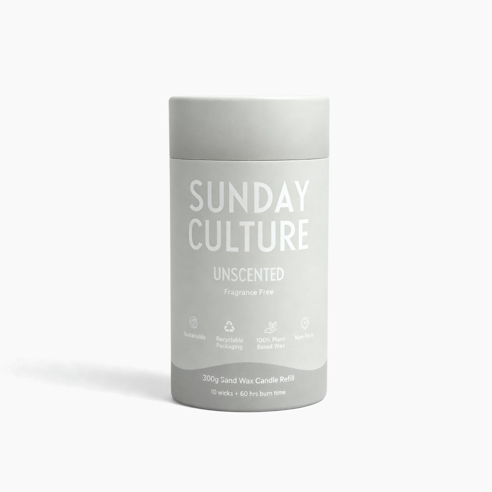 Small Unscented Ready-to-Pour Sand Wax | Sunday Culture